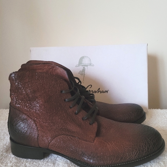 Robert Graham | Shoes | New Robert Graham Men Leeds Laceup Boots | Poshmark